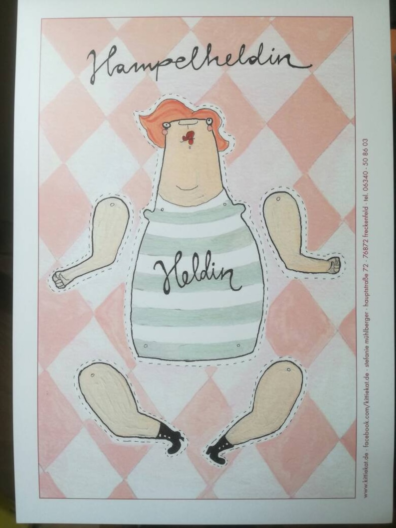 Jumping Jack, Jumping Jack, Cut-out Doll - Etsy