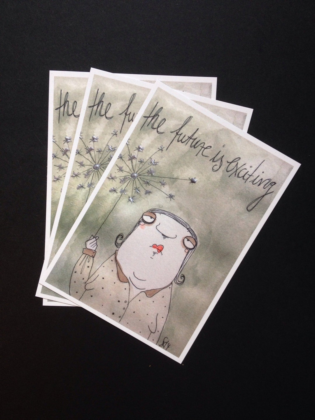 Set of Postcards, Art Card, Print From Original Artwork - Etsy