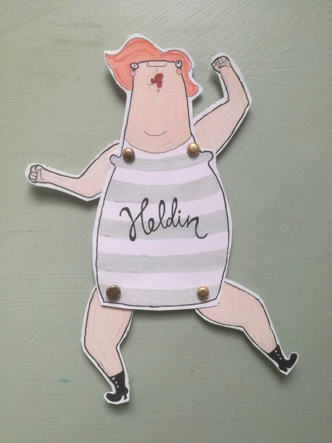 Jumping Jack, Jumping Jack, Cut-out Doll - Etsy