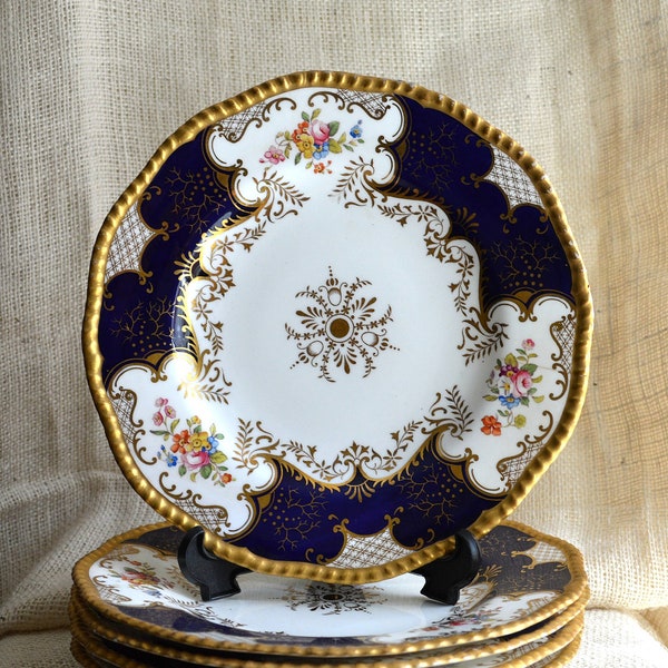 Coalport Cobalt Blue China - Etsy