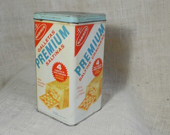 Spanish cracker tin | Etsy