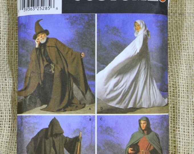 Simplicity 9887 Men and Women's Cape, Tunic and Hat Sewing Pattern - Etsy