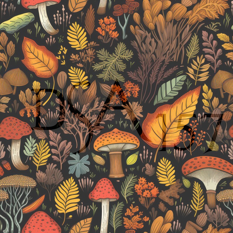 Autumn #1 Digital Wallpaper | Digital Paper Design Pack | Set of 10 ...