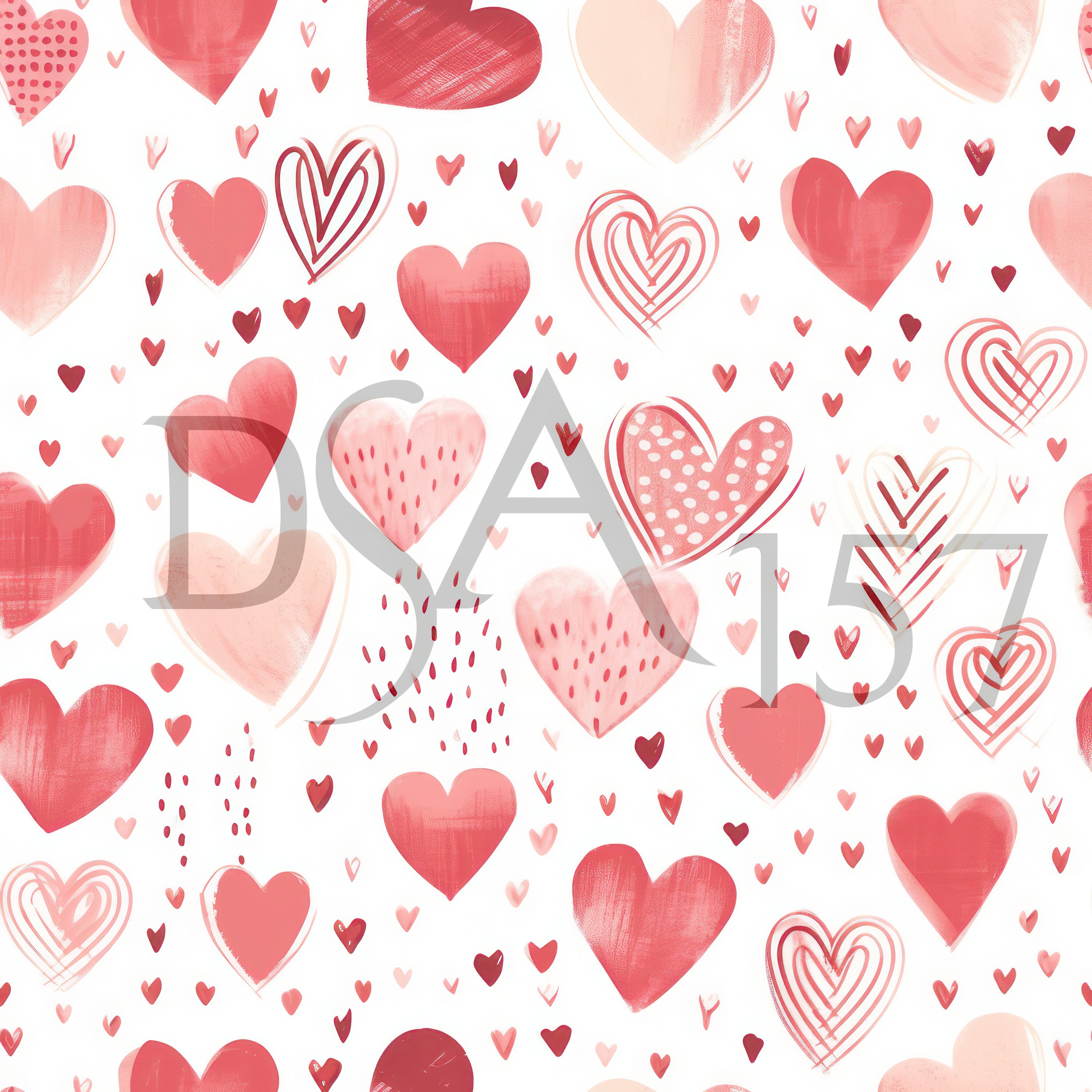 Vintage Hearts Digital Wallpaper Digital Paper Design Pack Set of 10 ...