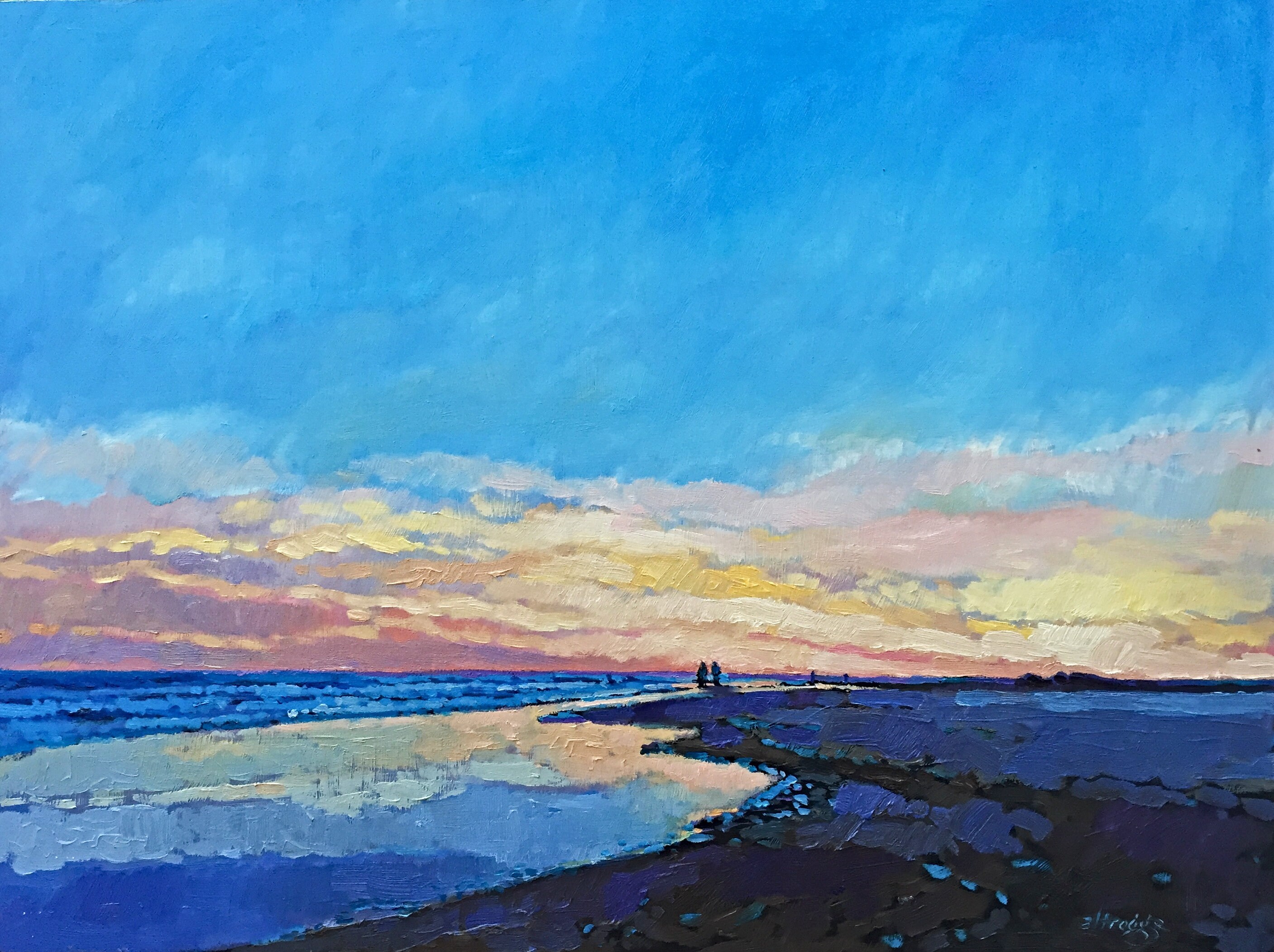 Emerald Isle Evening (fine Art Print) - Etsy