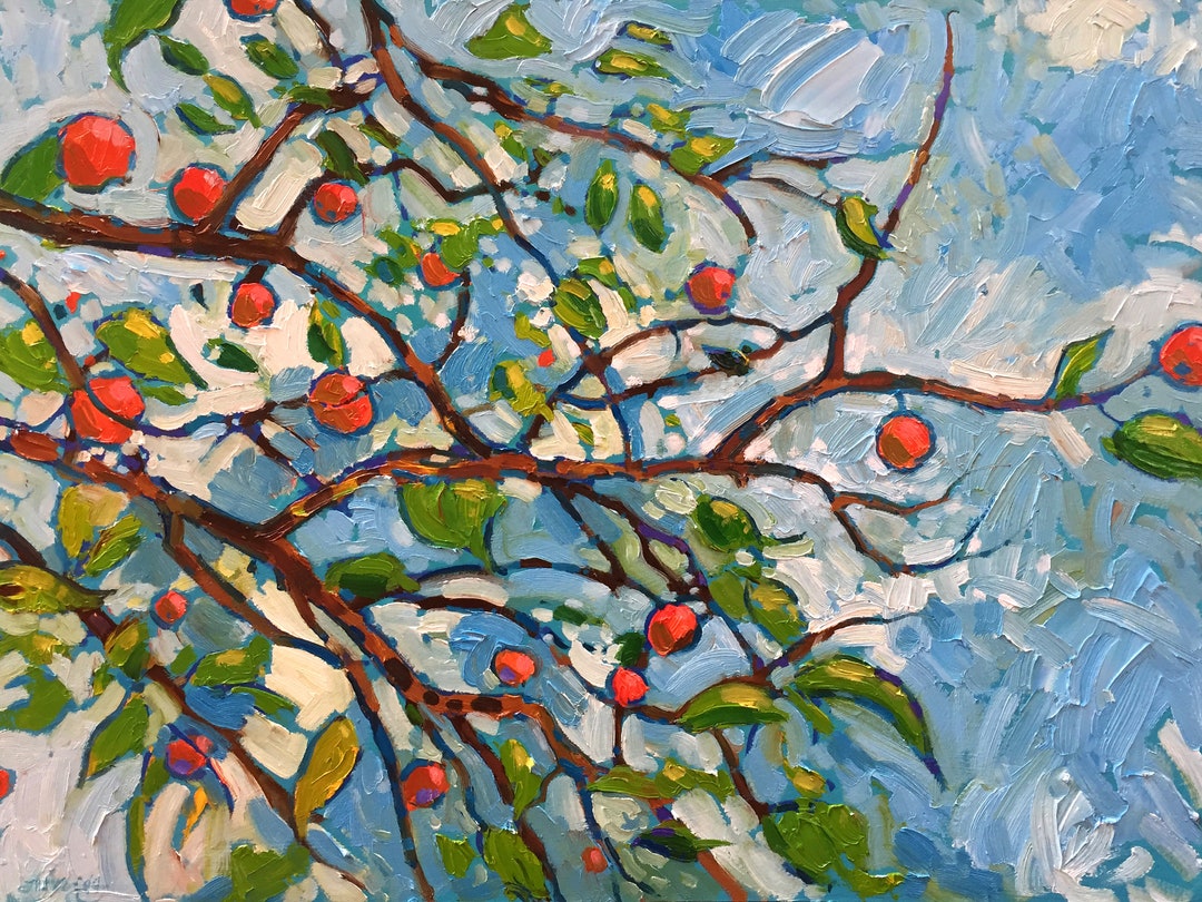 Apple Rhythms (fine Art Print) - Etsy