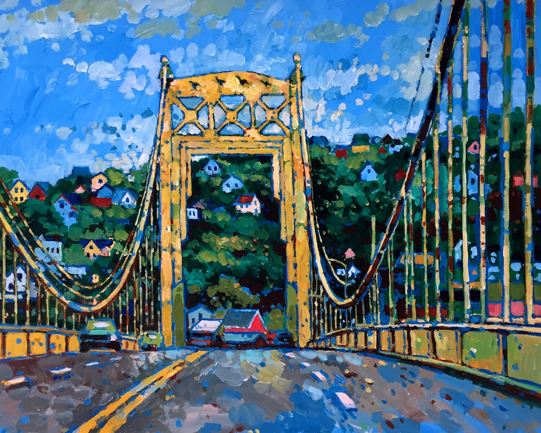 10th Street Bridge (fine Art Print) - Etsy