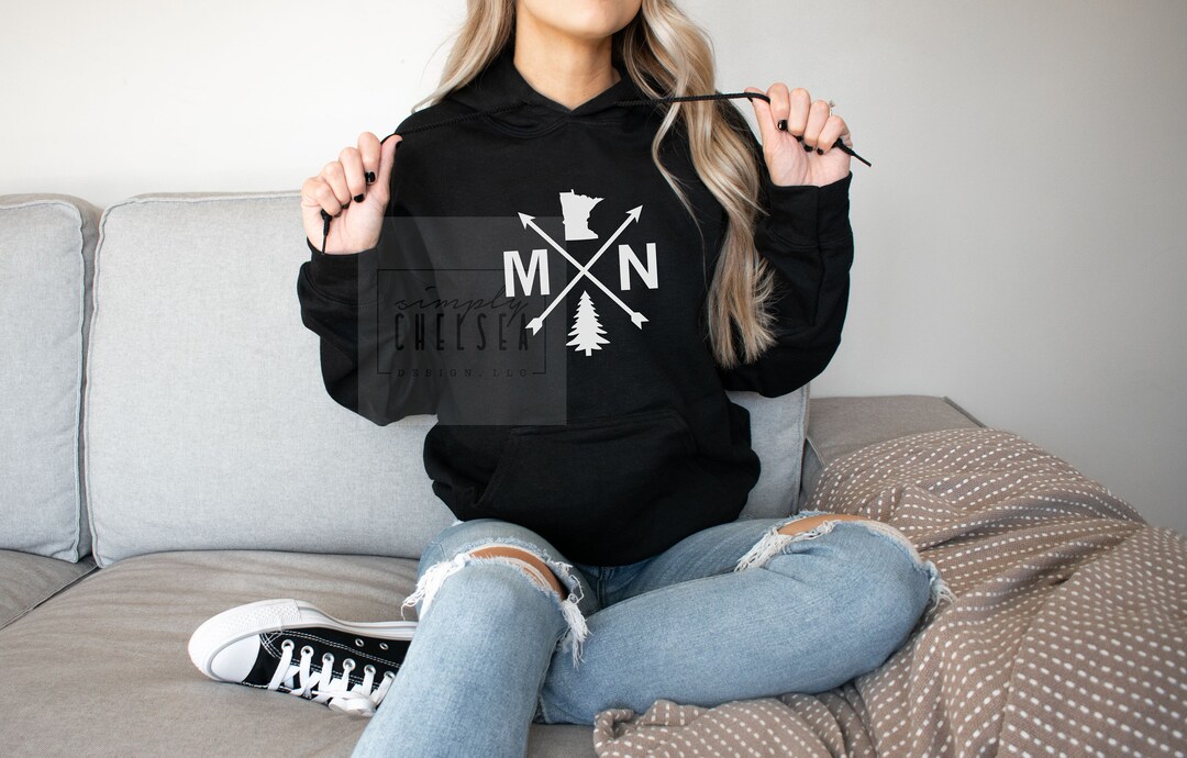 Minnesota Hoodie | MN Hoodie | Minnesota Made Sweatshirt | MN Gifts ...
