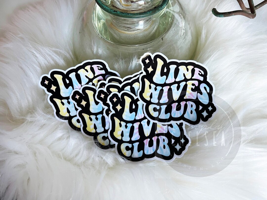 Linewives Club Sticker | Linewife Decal | Line Life Stickers | Line ...