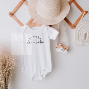 Little Line Babe Bodysuit | Line Baby Shirt | Linebaby Top | Little ...