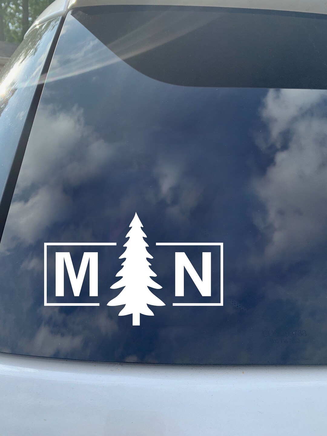 MN Decal | Minnesota Decal | MN Tree Decal | Car Decal | MN Love Decal ...