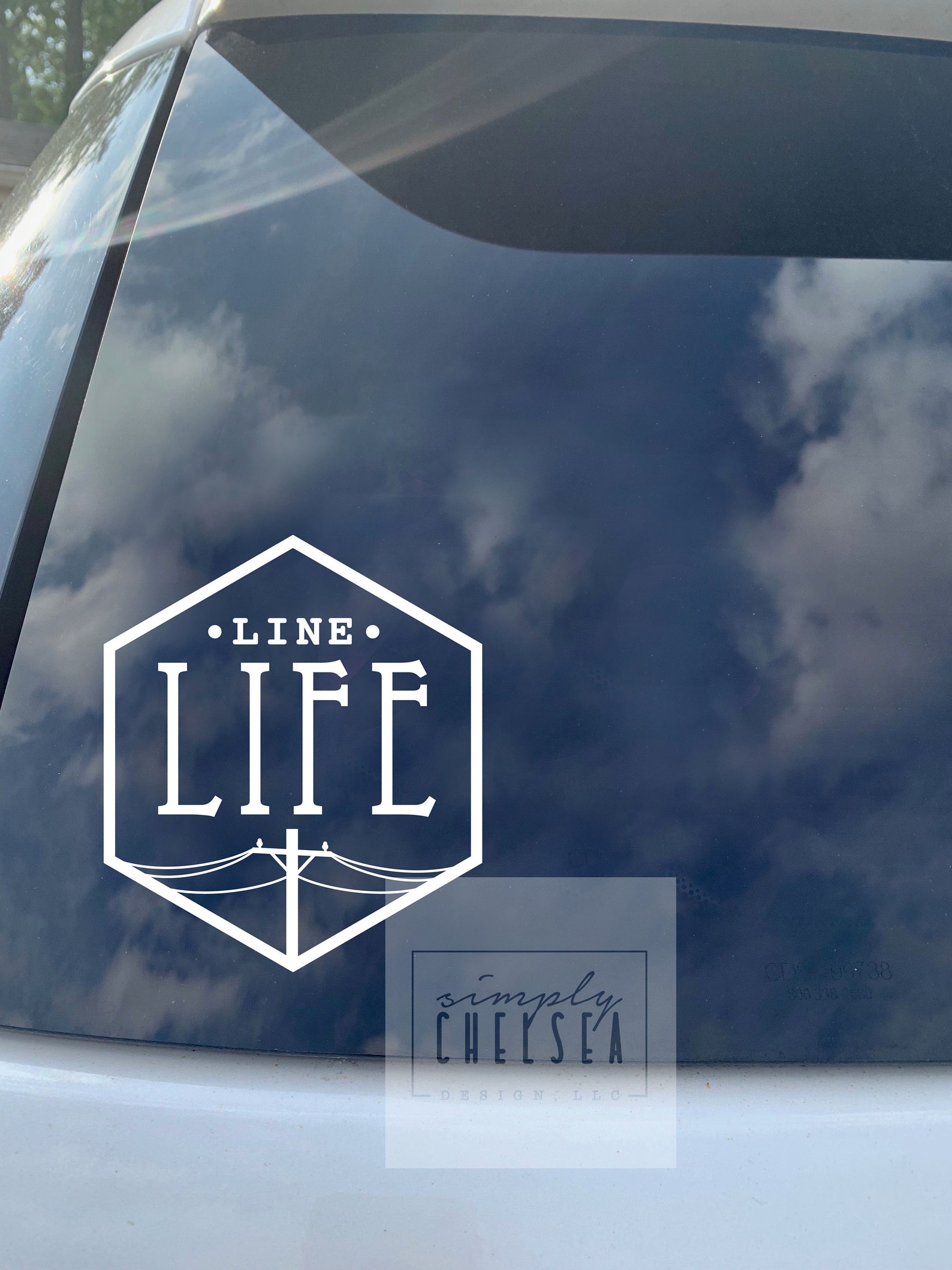 Line Wife Decal | Linewife Decal | Lineman Wife Decal | Journeyman ...