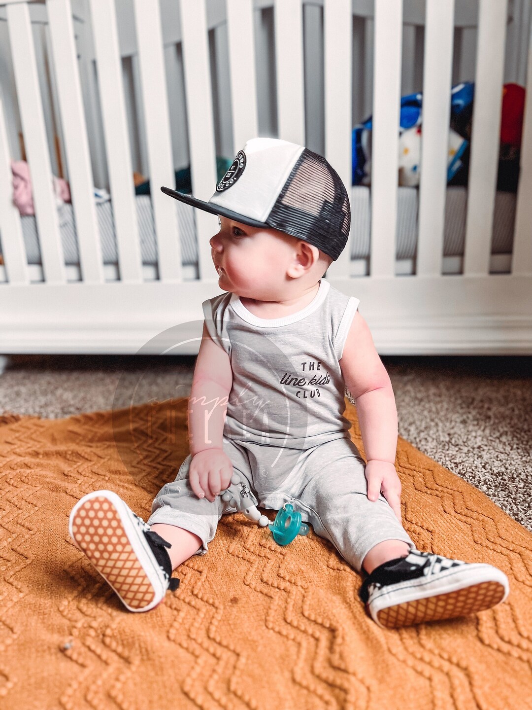 The Line Kids Club Capri Romper | Linekids Club | MFJL | Lineman Child ...