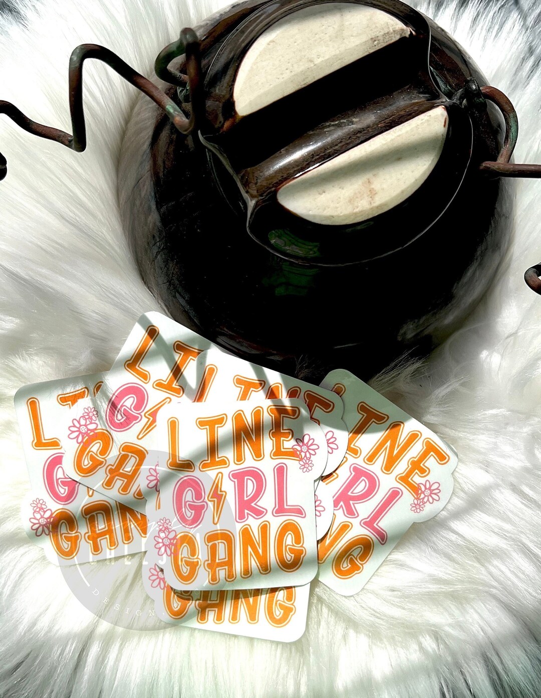 Line Girl Gang Sticker | Linewife Decal | Line Life Stickers | Line ...