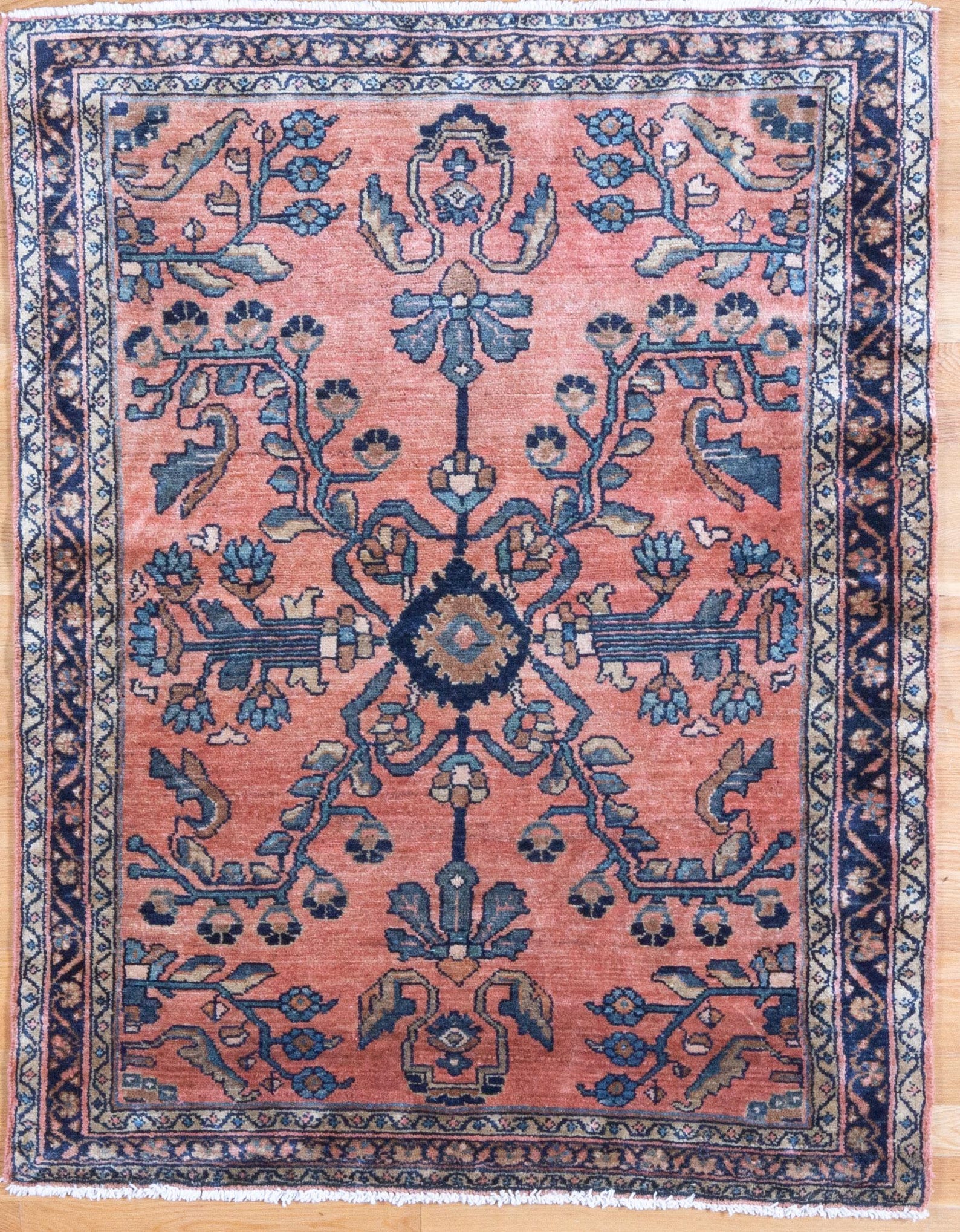 Lilian Oriental Rug 4.4x3.5,western Persia Circa 1930's - Etsy