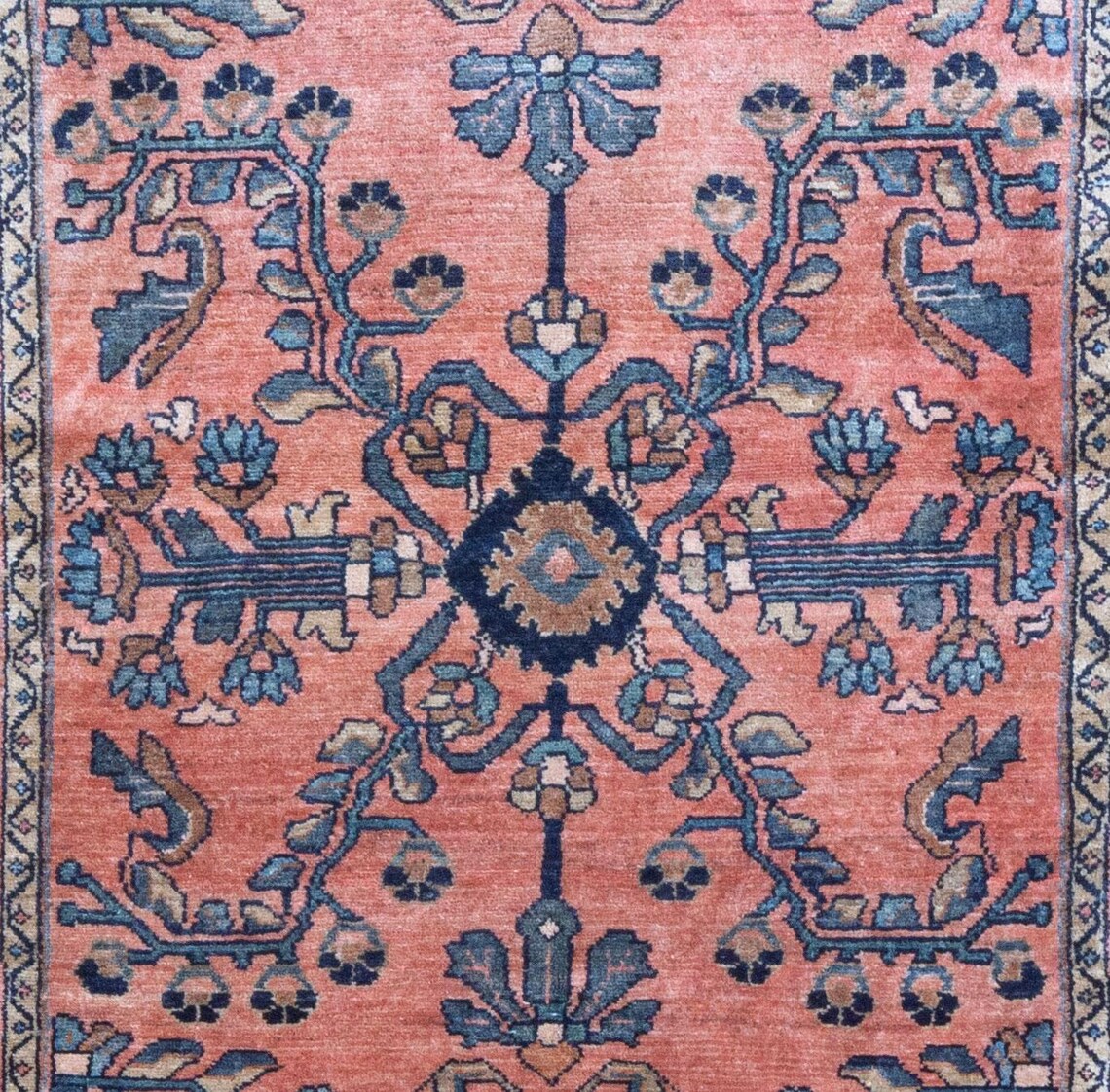 Lilian Oriental Rug 4.4x3.5,western Persia Circa 1930's - Etsy