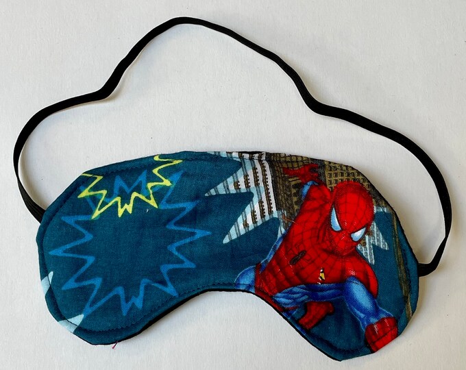 Spider Man Sleep Mask. - Etsy