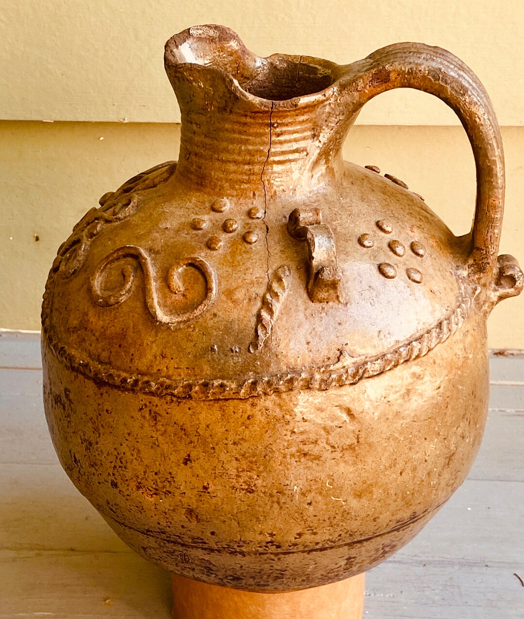 Antique Mexican Pottery 19th Century Spanish Colonial Atzompa Oaxacan ...