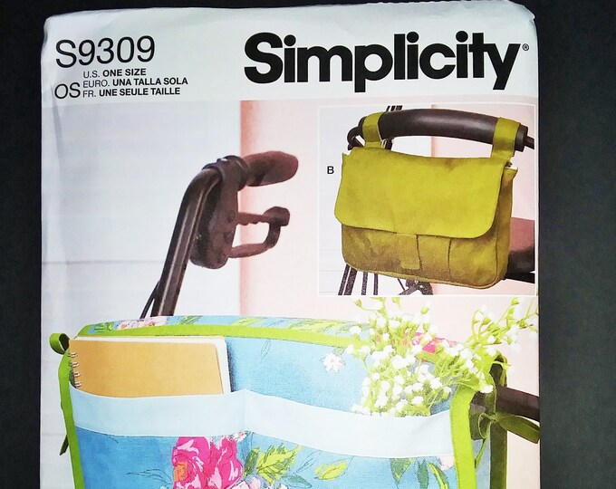 UNCUT SIMPLICITY S9309 Walker Caddy and Bag Sewing PATTERN - Etsy