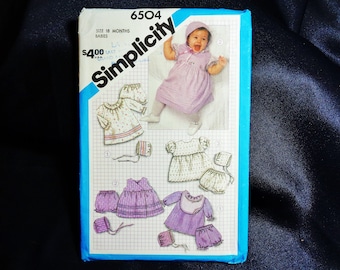 Simplicity Infant Pattern - Etsy