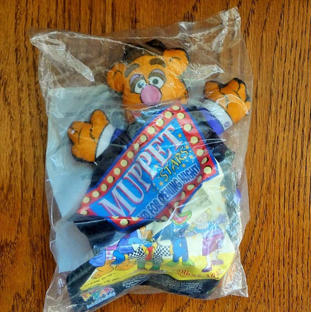 UNOPENED Blockbuster Playpak FOZZIE BEAR Muppet Stars 1998 - Etsy
