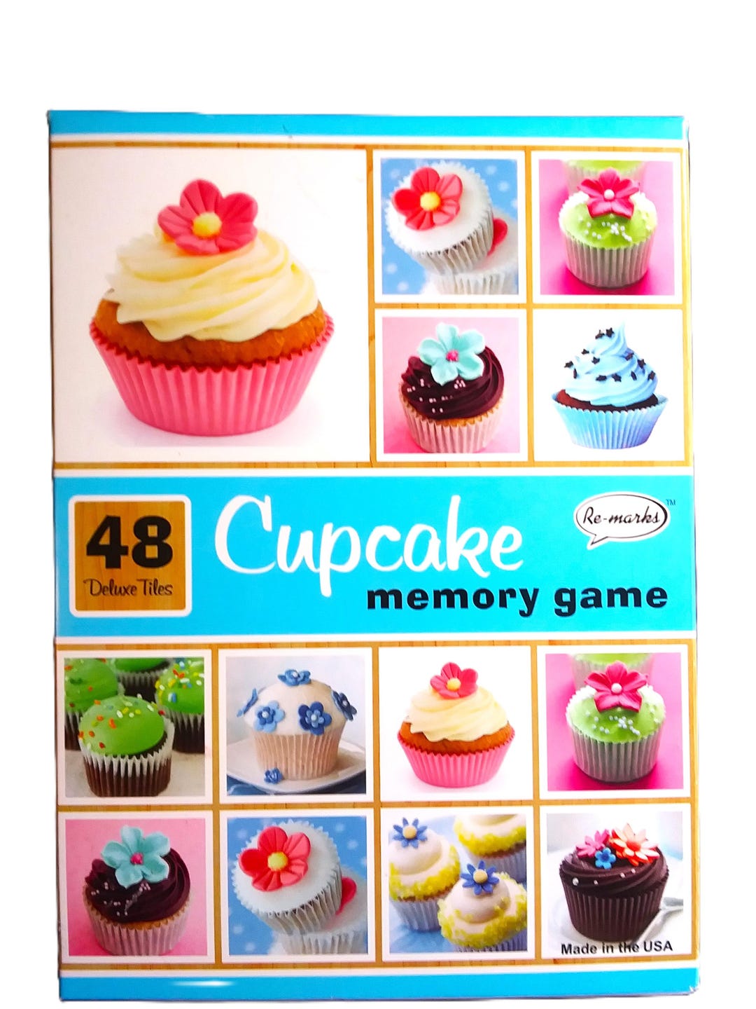Vintage Re-marks Cupcake Memory Game - Etsy