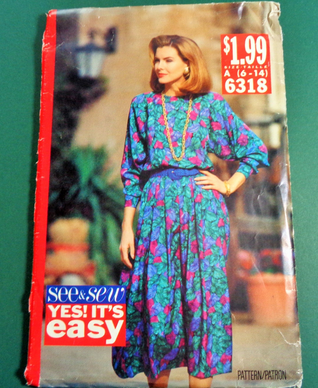 UNCUT SEE & SEW #6318 Misses Sewing Pattern - Etsy