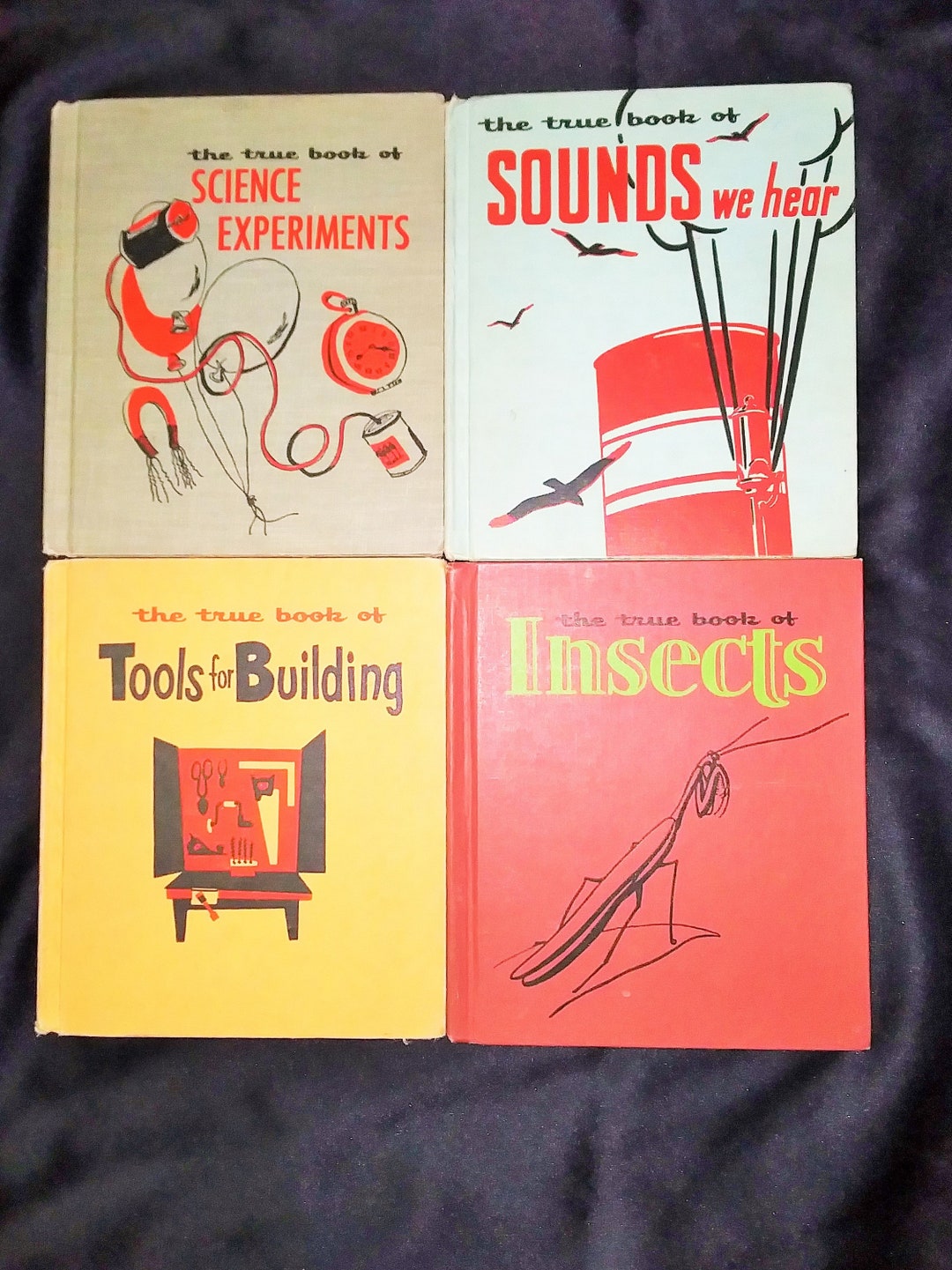 The True Book Of... Elementary Science Books 1950's - Etsy