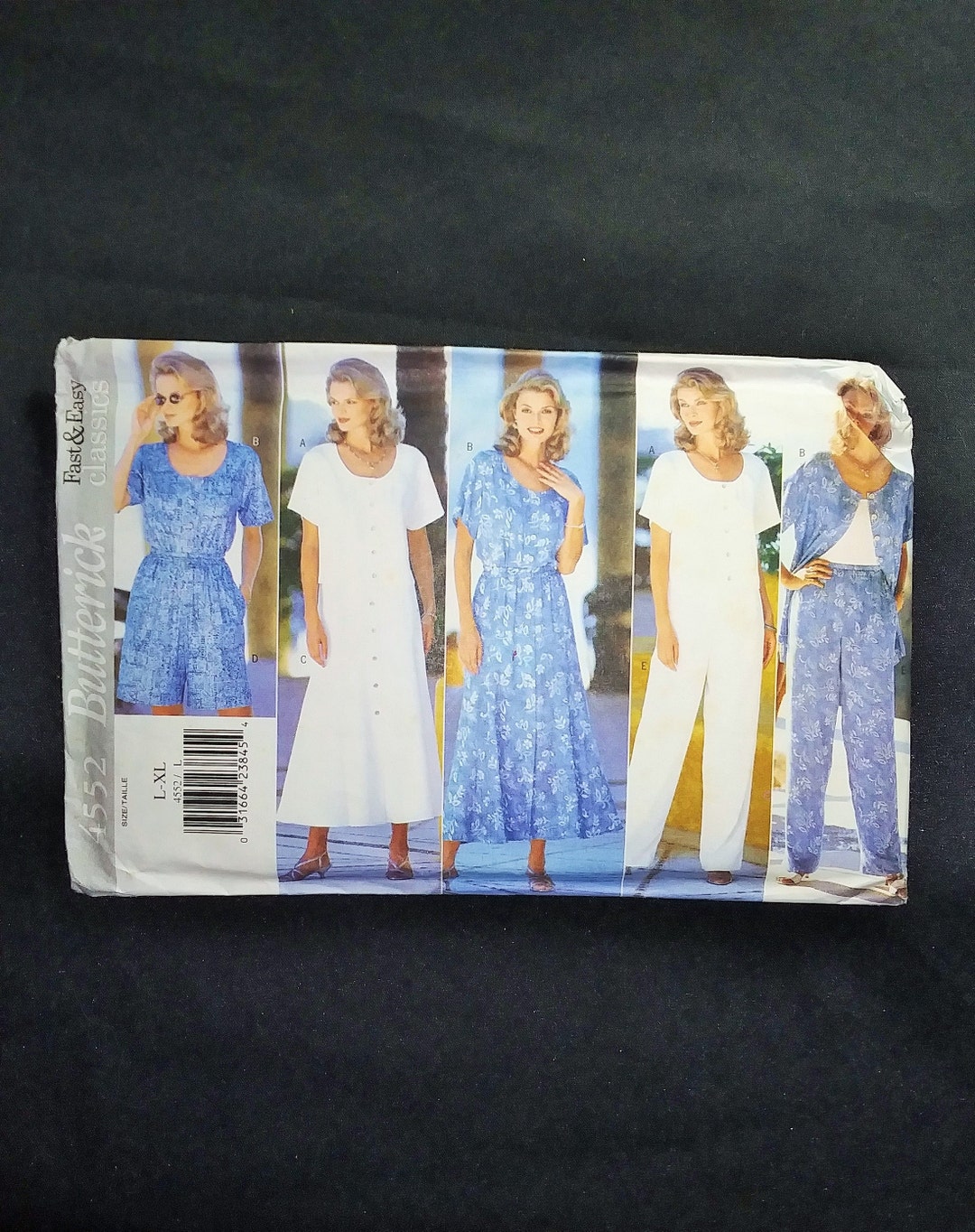 UNCUT Butterick 4552 Misses/misses' Petite Top, Skirt, Shorts Pants ...