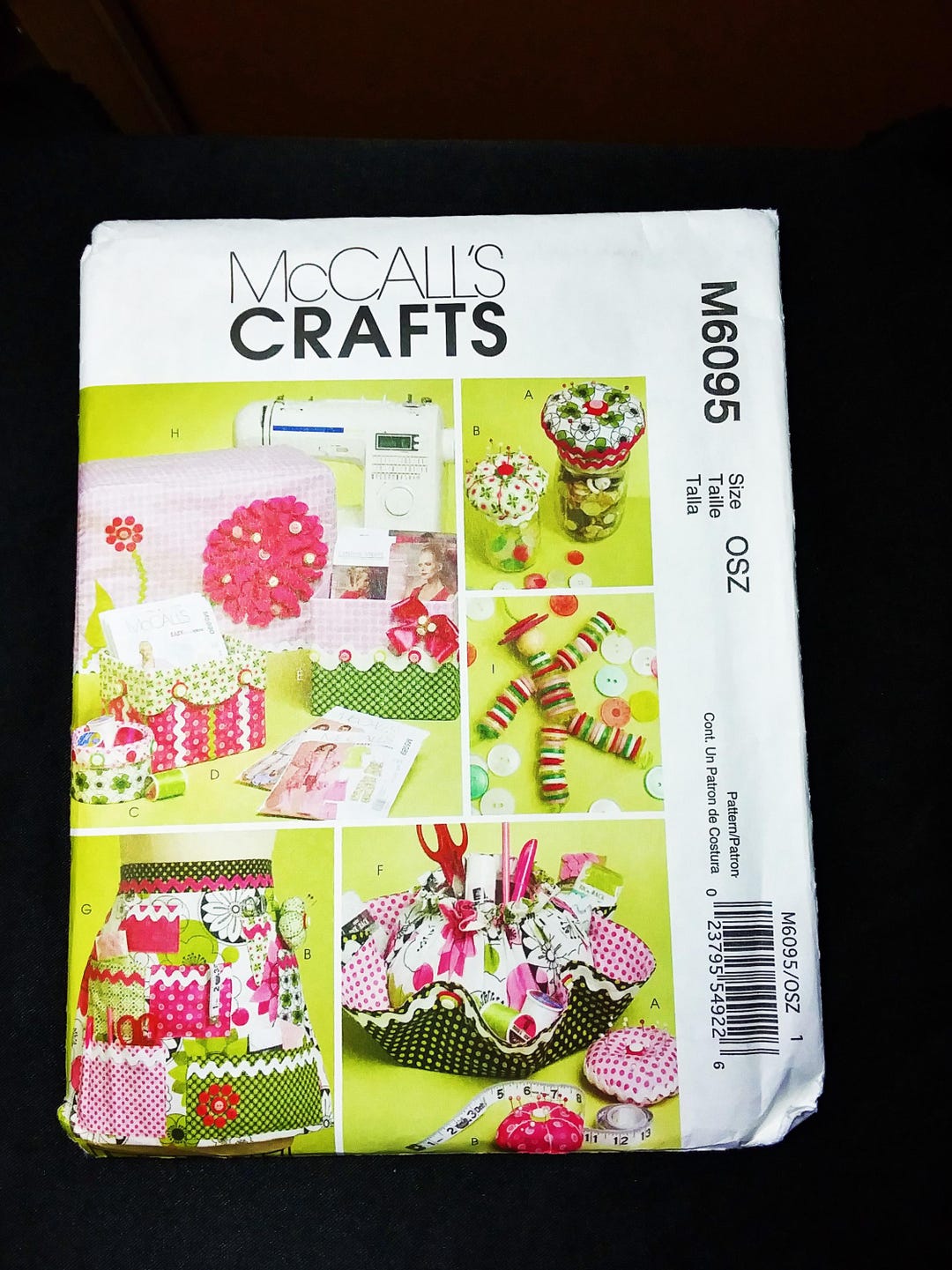 UNCUT Mccall's CRAFTS M6095 Sewing Accessories Sewing PATTERN - Etsy