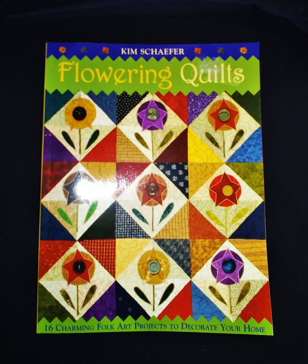FLOWERING QUILTS by Kim Schaefer - Etsy