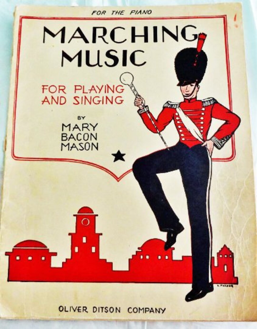 MARCHING MUSIC for Playing and Singing By Mary Beacon Mason 1934 - Etsy.de