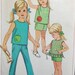 Vintage SIMPLICITY 7113 Child's Overblouse and Pants Sewing Pattern - Etsy