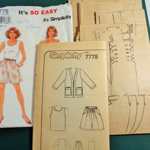 Vintage Simplicity 7778 Misses It's so Easy Sewing Pattern - Etsy