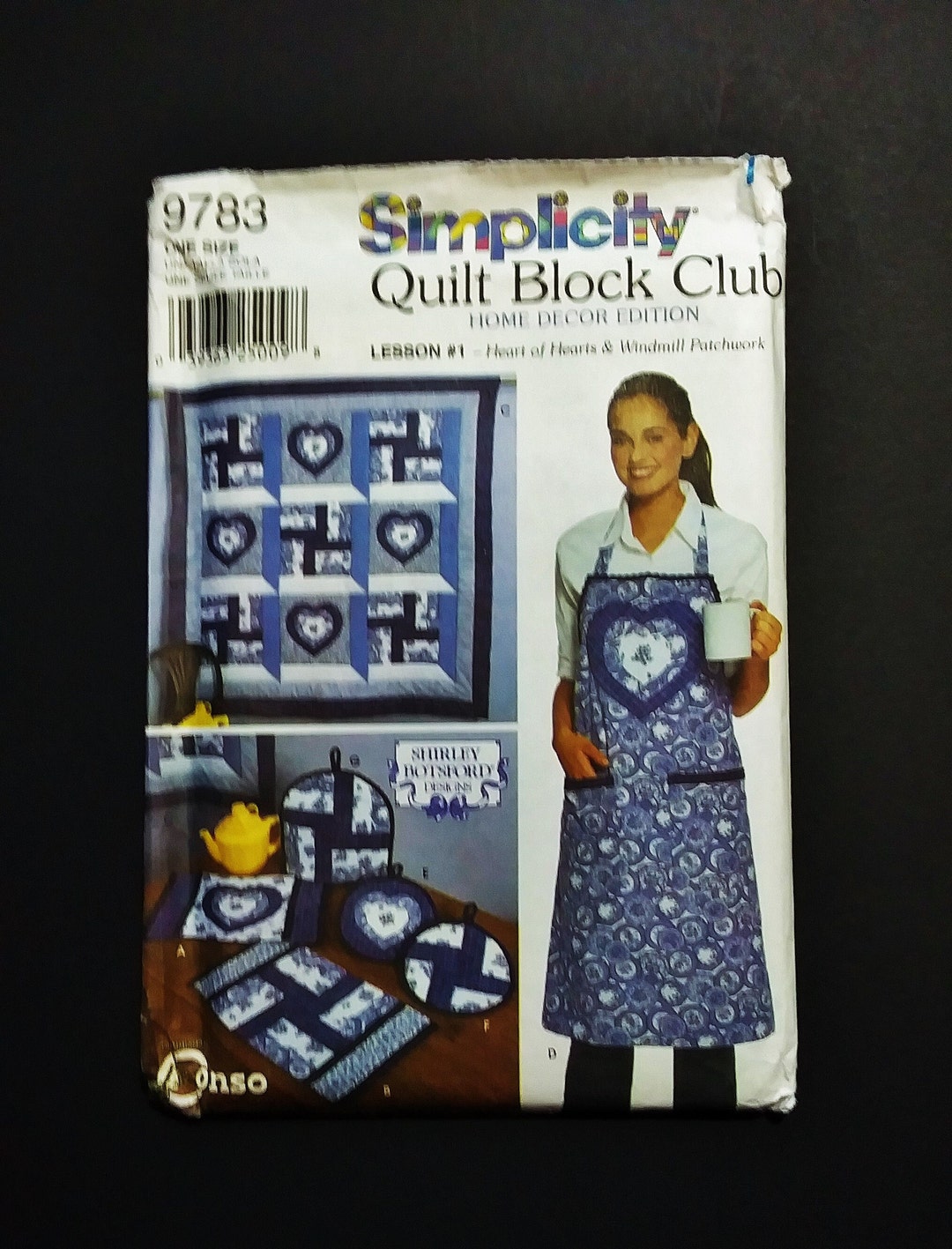 UNCUT Simplicity 9783 Quilt Block Club Lesson 1 Pattern Pack - Etsy