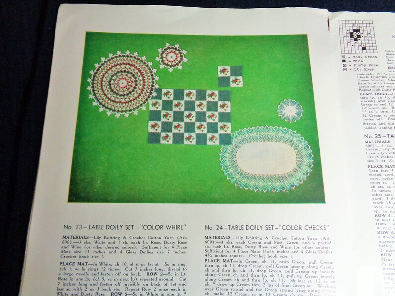 Crochet Lily Direction Book 1700 | Etsy