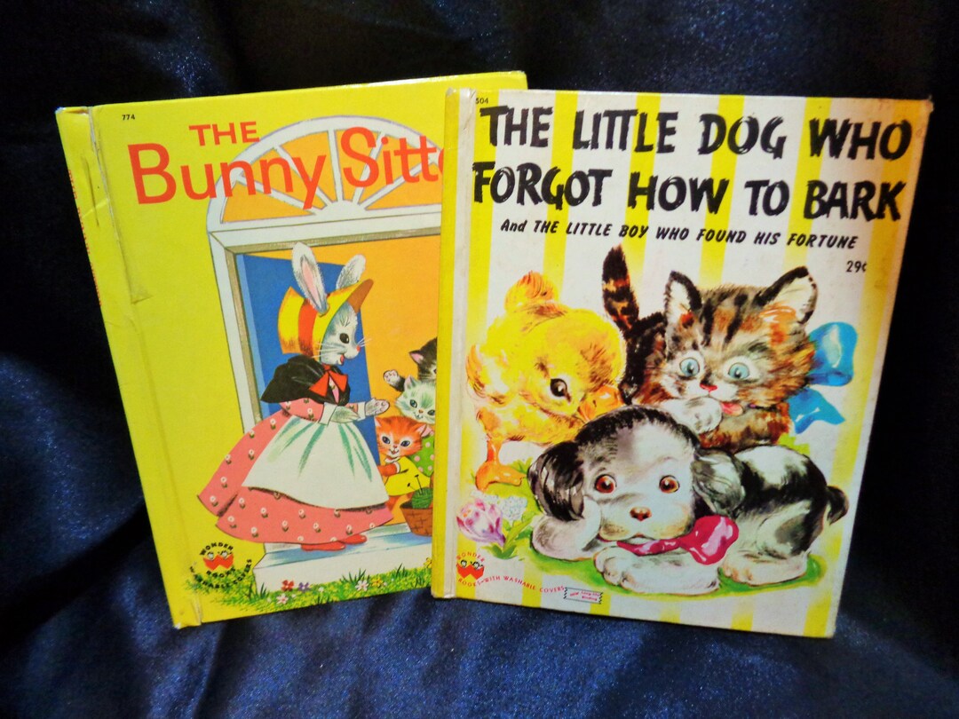 Vintage Read Aloud Children's WONDER BOOKS - Etsy
