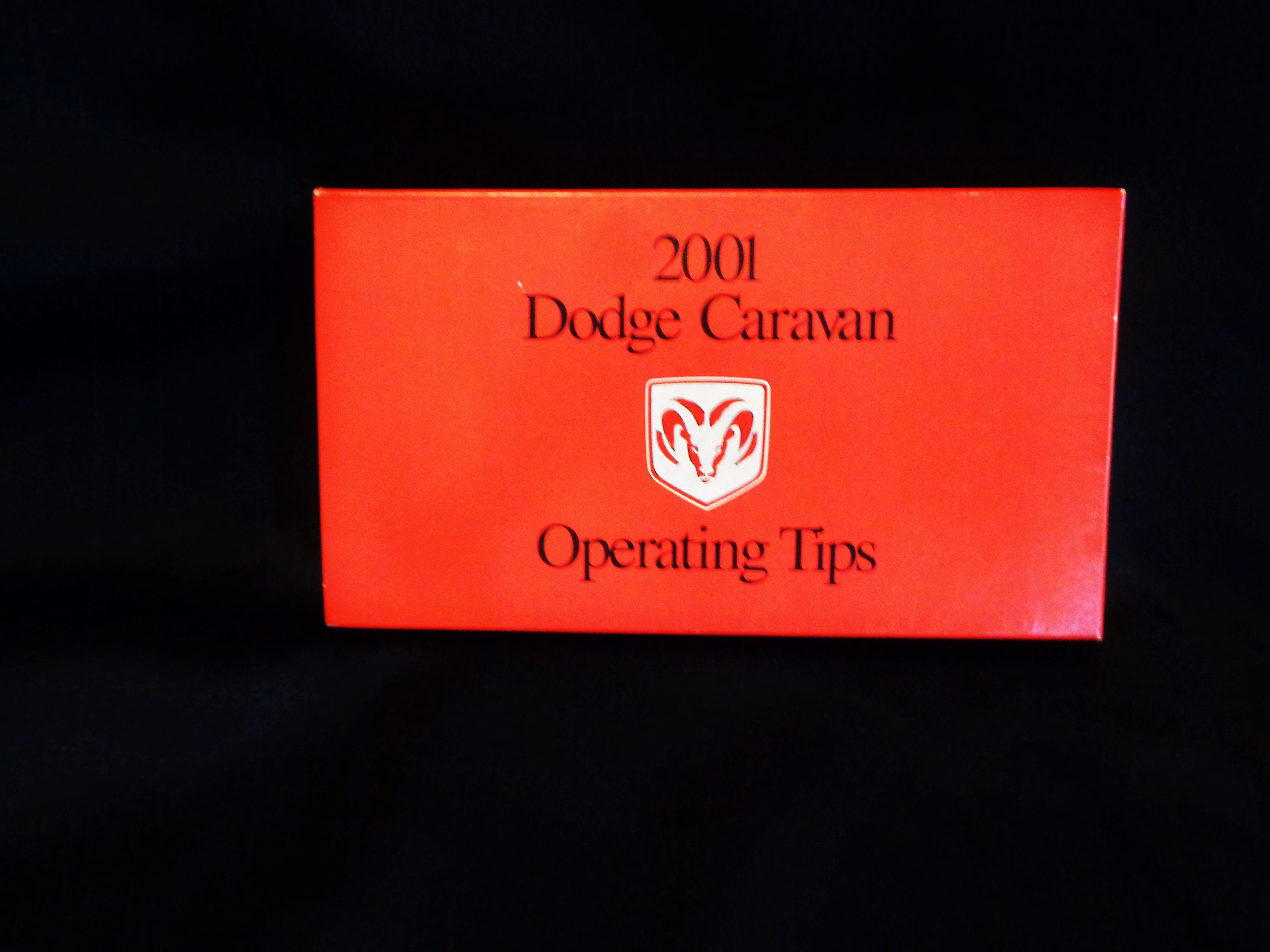 Collectibles 2001 DODGE Caravan VHS Advertisements etna.com.pe