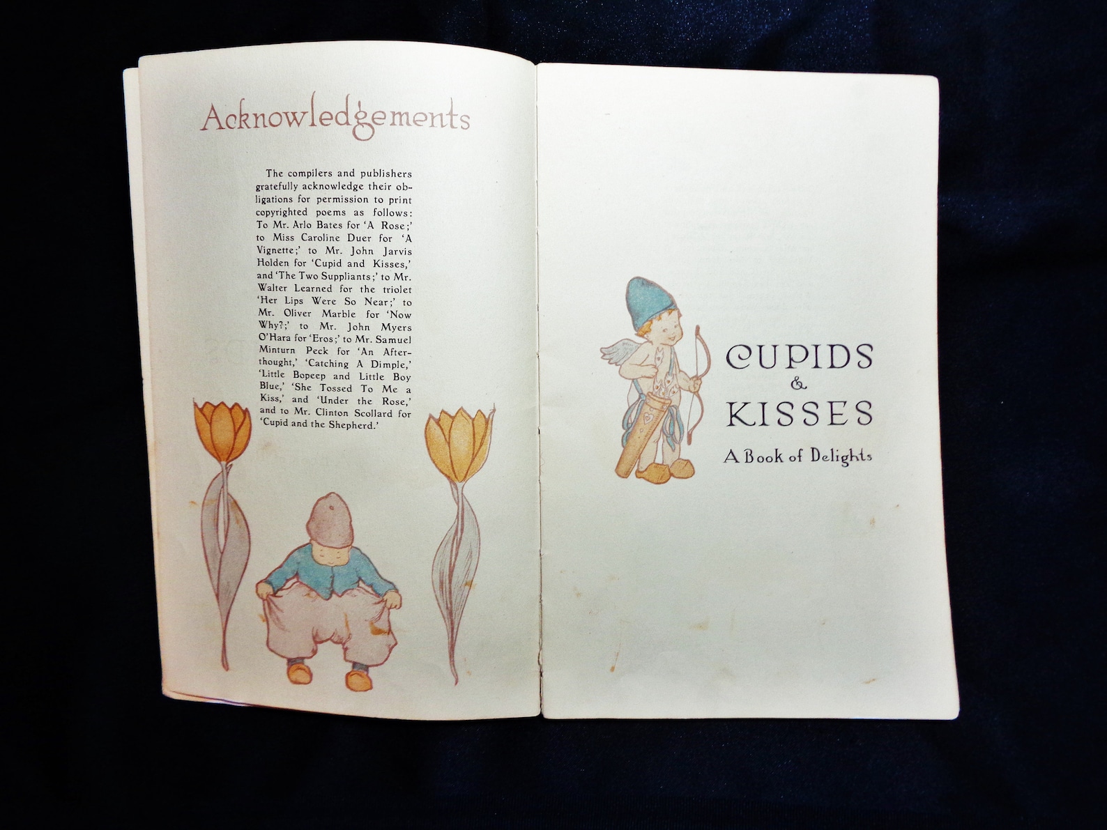 CUPIDS & Kisses Compiled by Wallace Rice and Frances Rice 1914 | Etsy