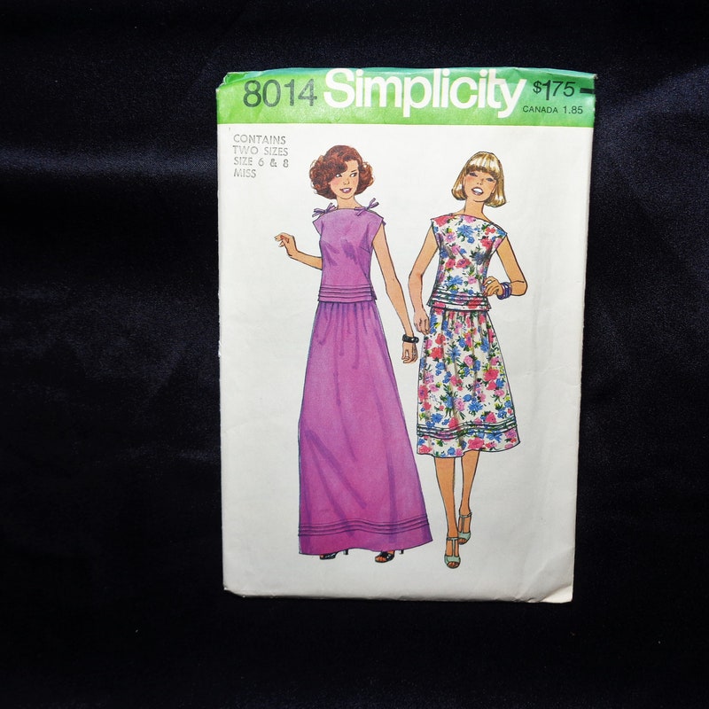 Simplicity 8014 - Etsy