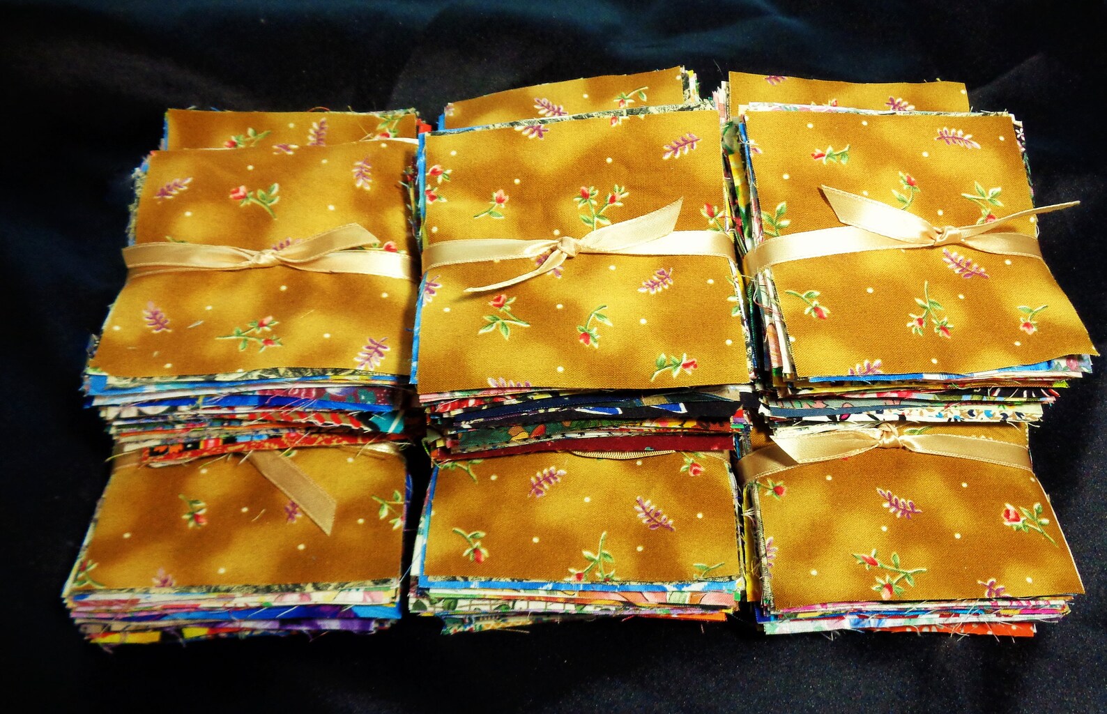 100 Four Inch Fabric Squares - Etsy