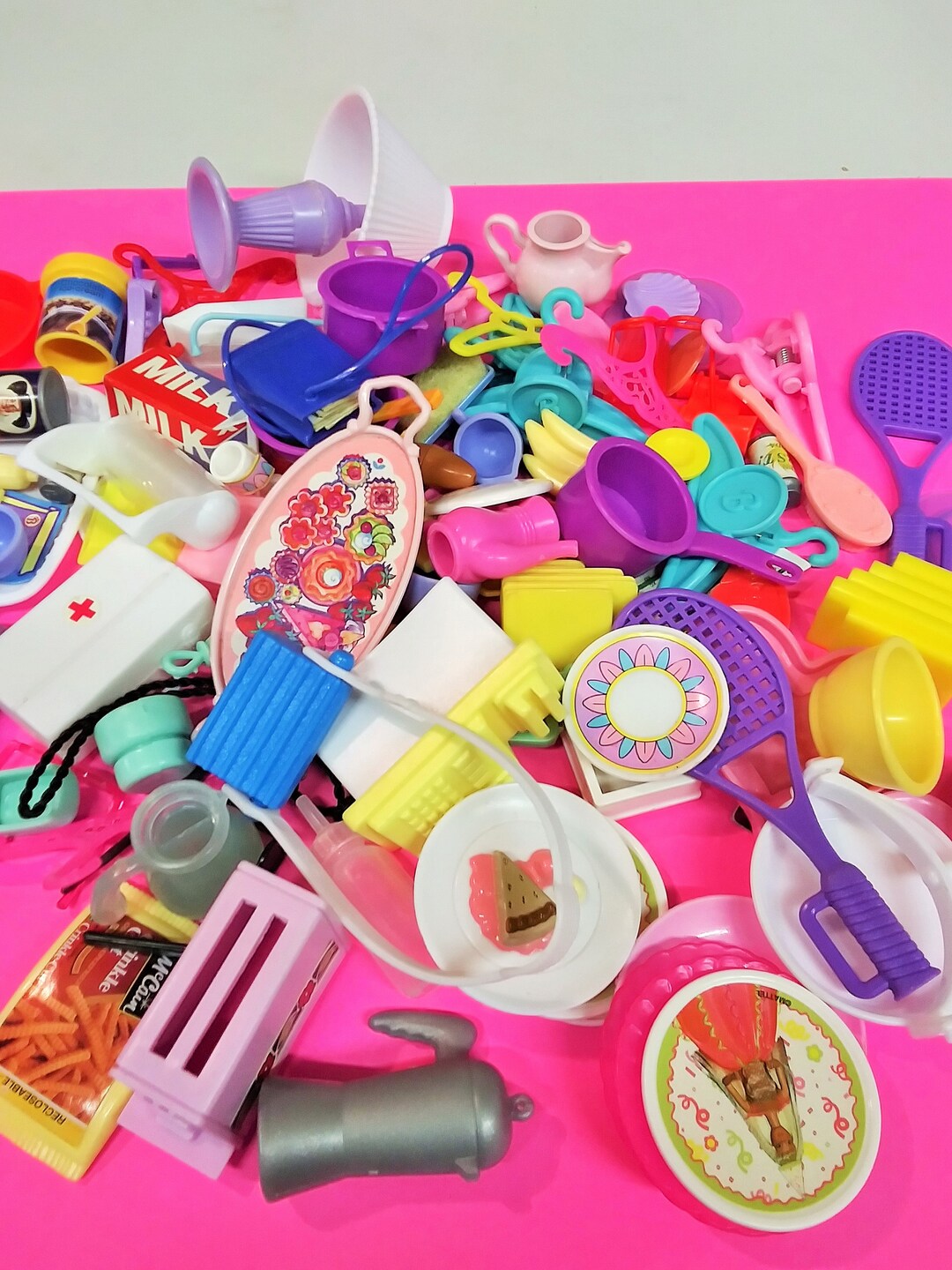 BAG of 100+ Miscellaneous Doll Items - Etsy