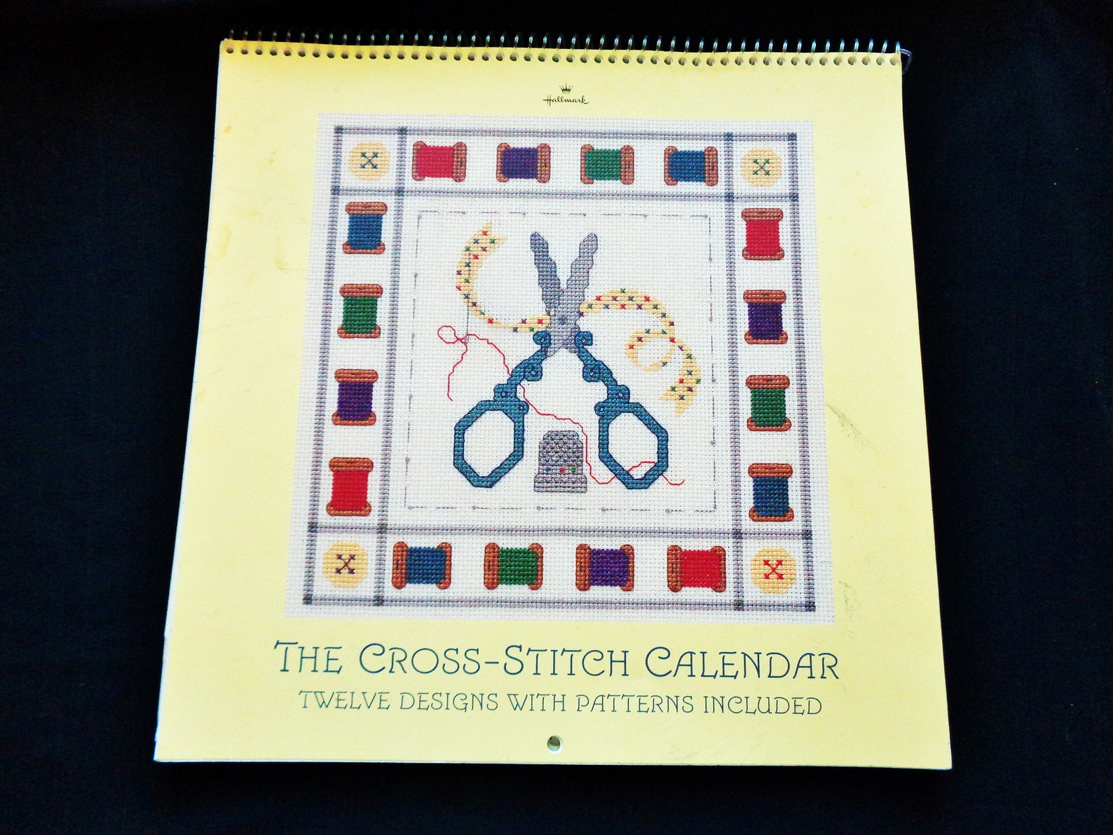 TWO 2 Counted Cross Stitch HALLMARK CALENDARS | Etsy