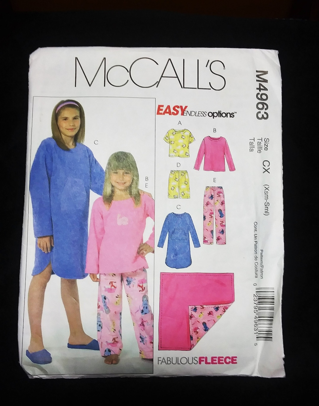 UNCUT Mccall's M4963 Easy Endless Options Sewing Pattern - Etsy