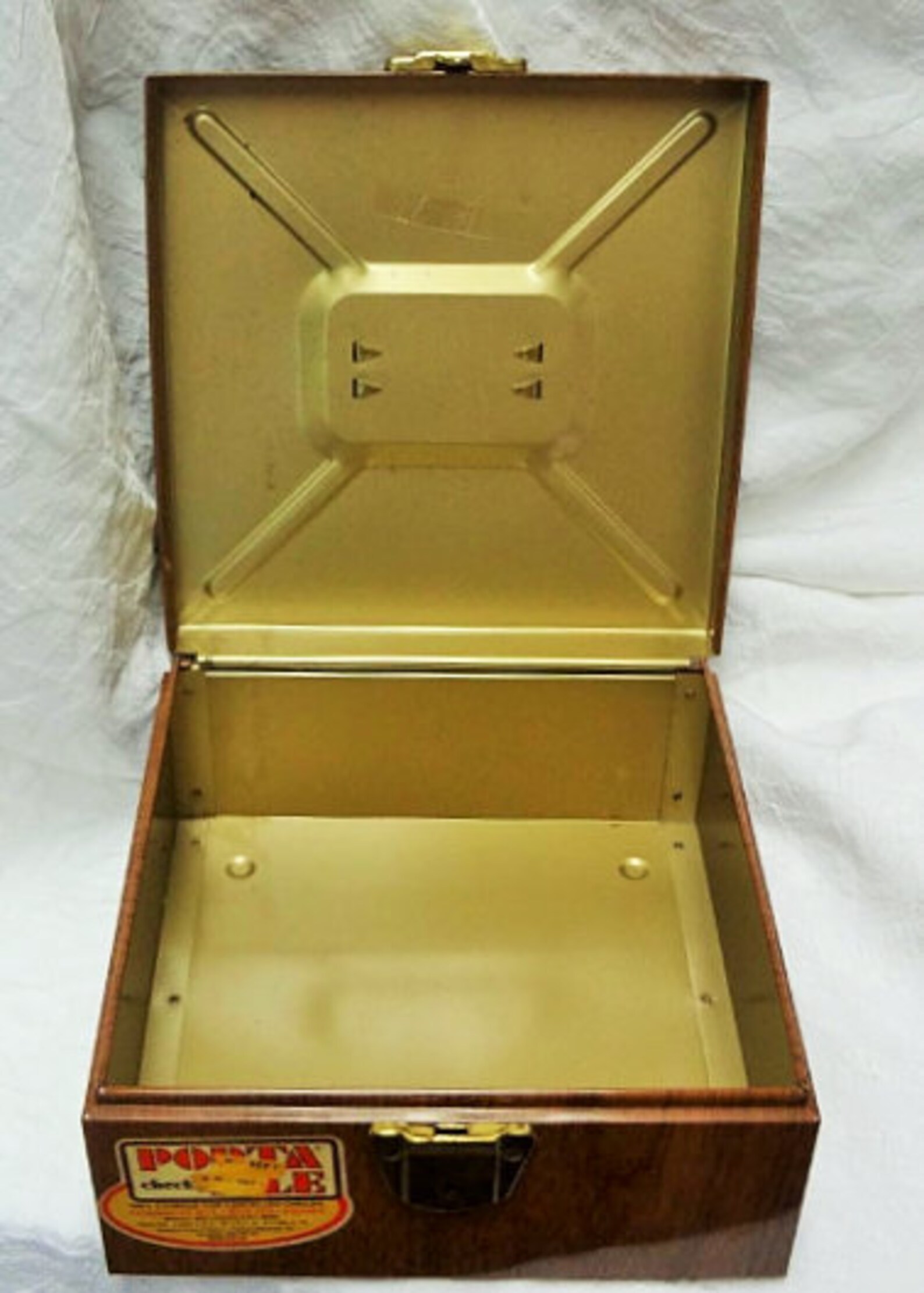 PORTA FILE Cancelled Check Metal Storage Box - Etsy