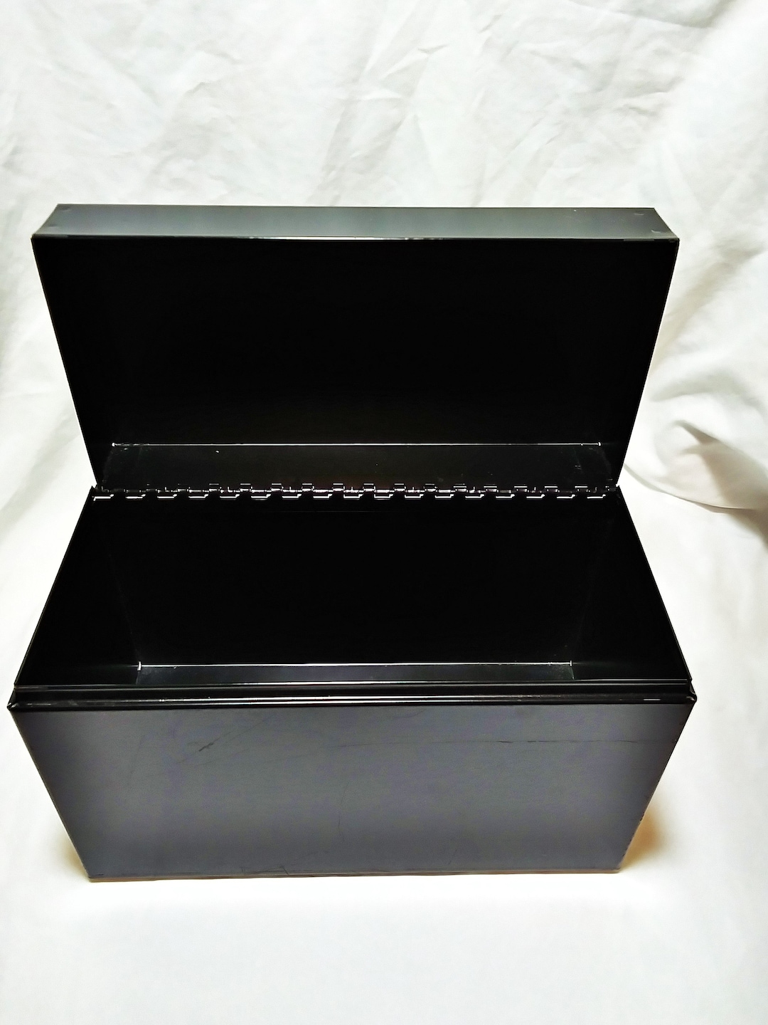 BUSINESS Vintage Top BLACK File Box - Etsy