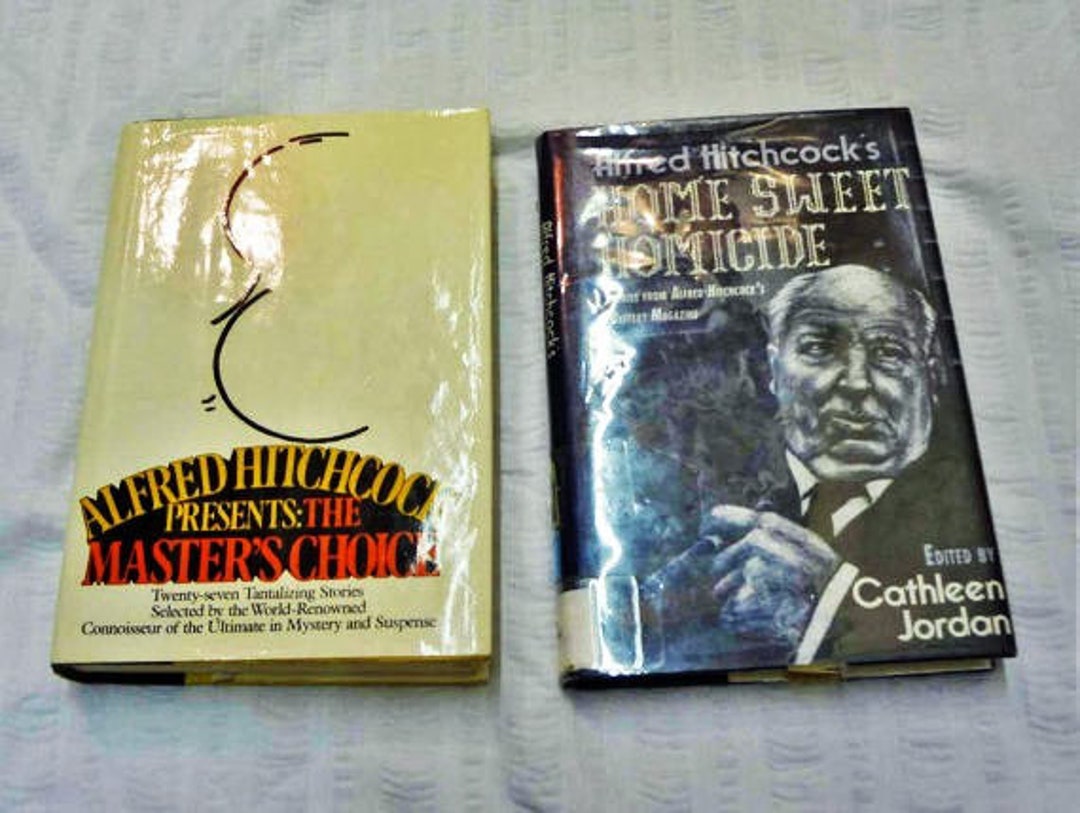 TWO 2 ALFRED HITCHCOCK Hardcover Books: Home Sweet Homicide and the ...