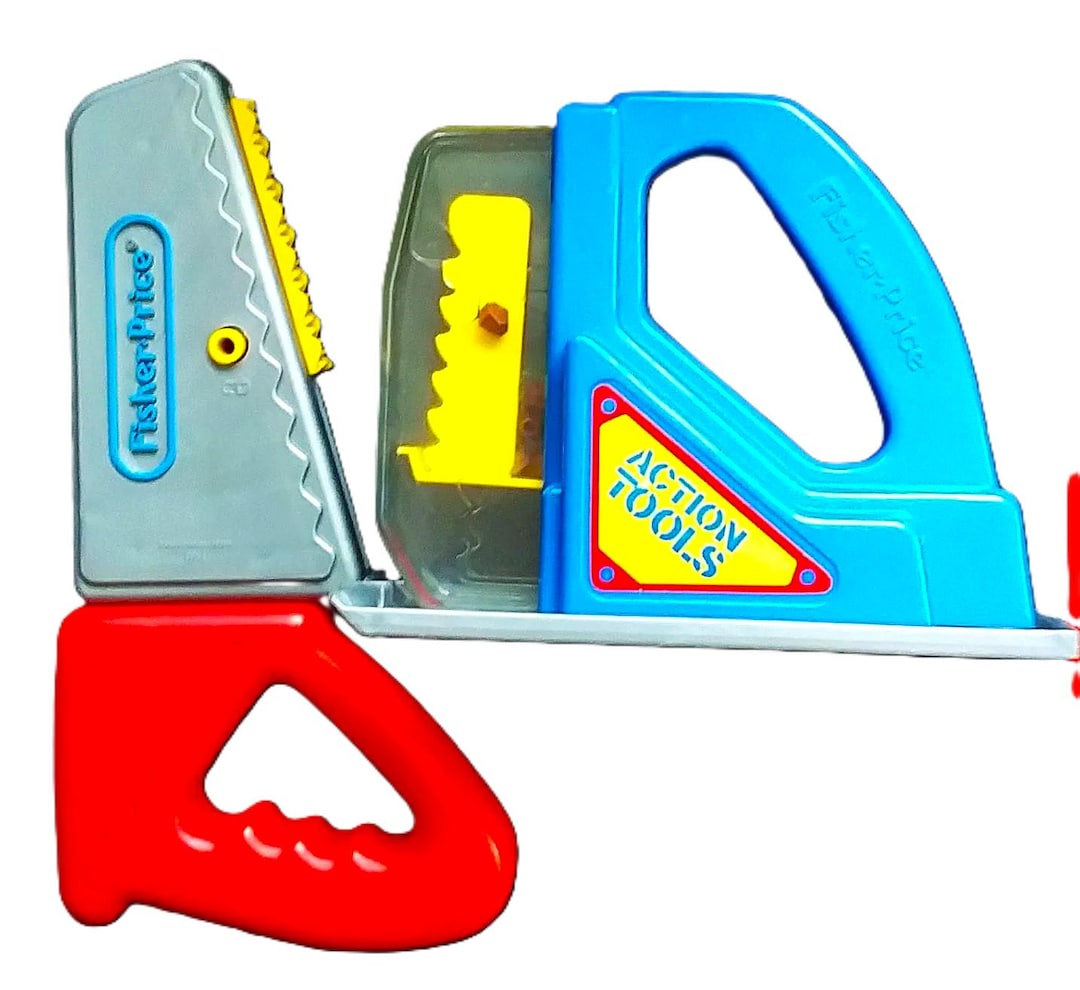 Vintage FISHER-PRICE Action TOY Saws - Etsy