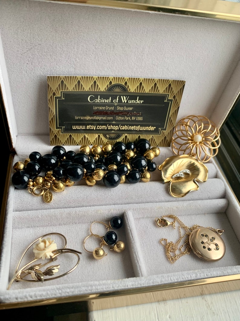 Jewelry Box Full of Gold and Gold-filled Jewelry Hurry Only 4 ...