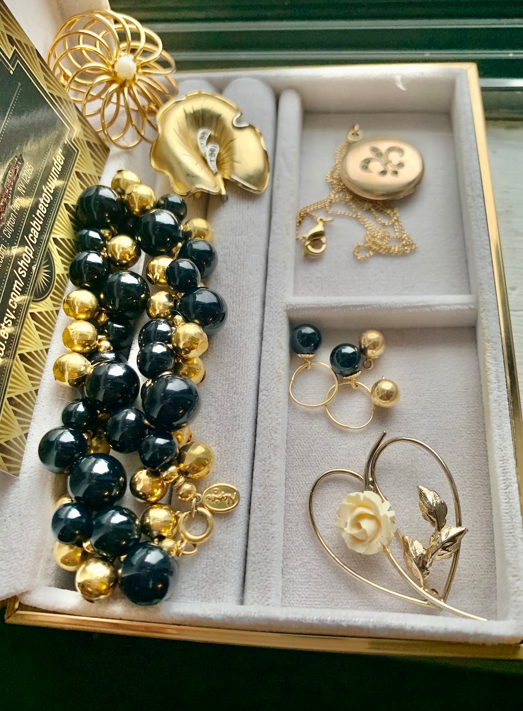 Jewelry Box Full of Gold and Gold-filled Jewelry - Etsy